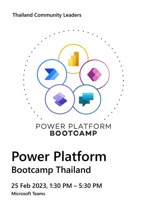 Power Platform Bootcamp Thailand Eventpop