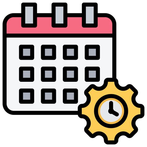 Schedule Generic Outline Color Icon