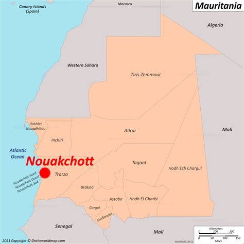Nouakchott Map Mauritania Detailed Maps Of Nouakchott
