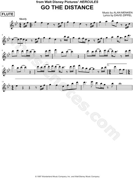 Disney Flute Sheet Music Free Printable Printable Templates