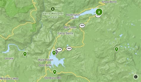 Shaver Lake Huntington Lake List Alltrails