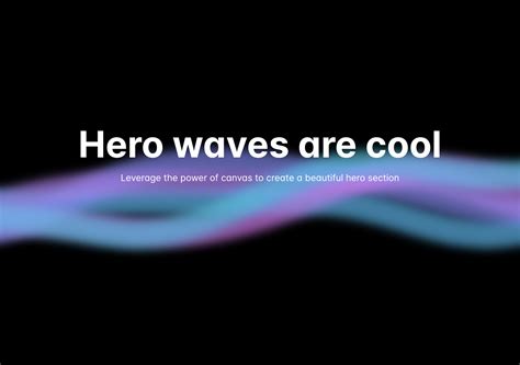 Wavy Background Component Aceternity UI Svelte Free Source Code