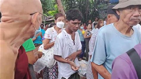 26 7 2023 သရက်တောကျောင်းတိုက် သဘာဝတရားရိပ်သာ၌ နေ့စဥ် ထမင်း ဟင်း အဟာရဒါန