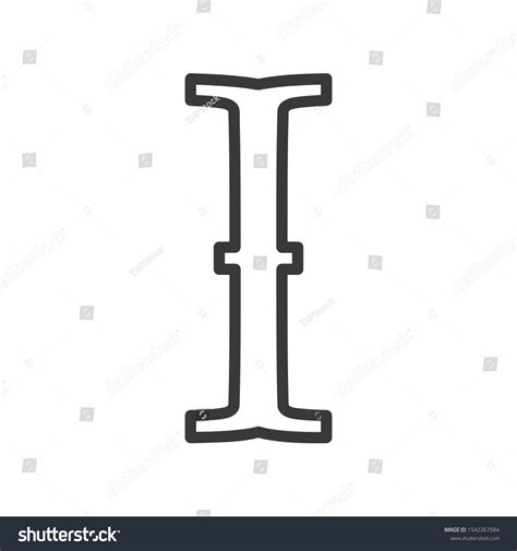 Beam Cursor Inserting Text Simple Vector Stock Vector Royalty Free Shutterstock