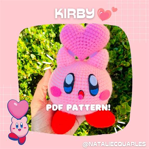 Crochet Kirby Pattern Etsy