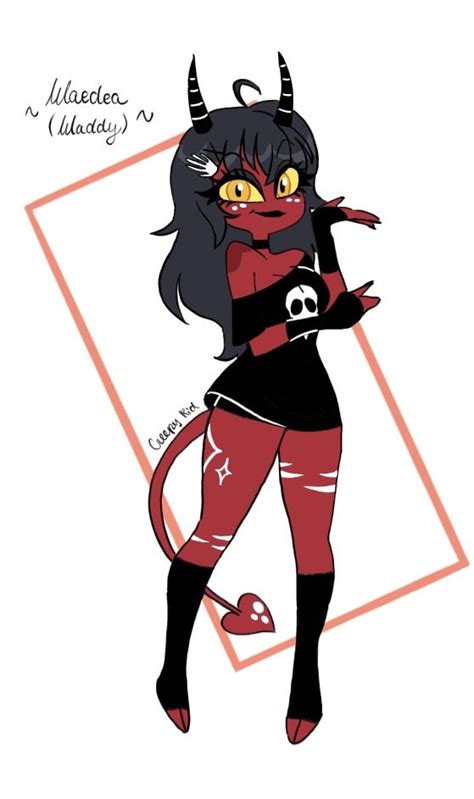 Helluva Boss Imp Oc Maedea Maddy Disegni Di Figure Umane Personaggi Disegno Pose