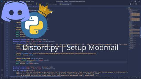 Discordpy Tutorial Modmail Youtube