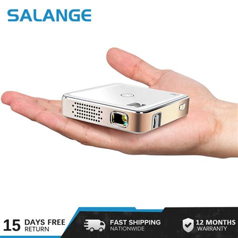 【dlp】 Salange P30 Ultra Mini Pocket Pico Projector Hd 1080p Support Led Dlp Rechargeable Dlp