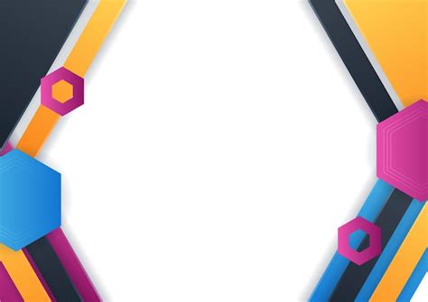 흰색 배경에 추상 파랑 검정 동적 기하학적 모양 테두리 벡터 추상 그래픽 디자인 배너 패턴 프레젠테이션 배경 웹 템플릿