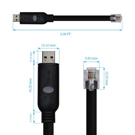 Sh Rj12k Usb To Rj12 Rs232 6p5c Serial Cable Dsd Tech Official Website