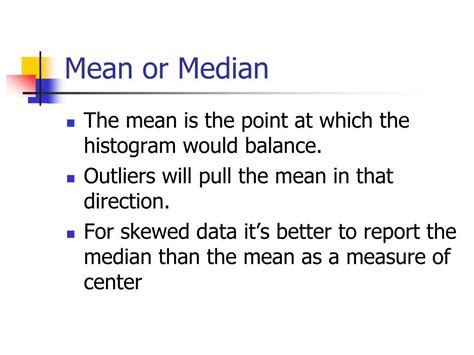 Ppt Chapter 4 Displaying And Summarizing Quantitative Data Powerpoint Presentation Id 268229