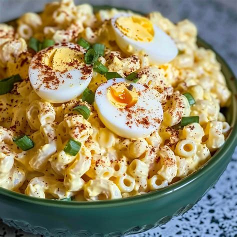 Deviled Egg Macaroni Salad Recipe Classic Egg Macaroni Salad Claras