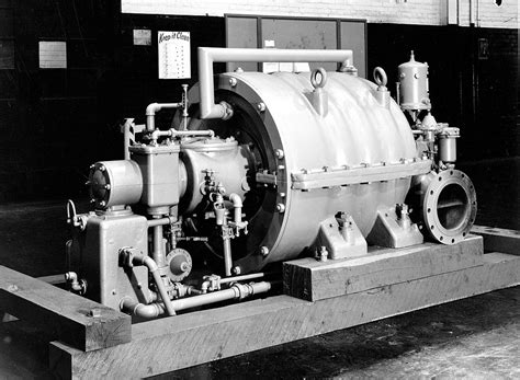 A Carrier Centrifugal Refrigeration Compressor Made In 1922