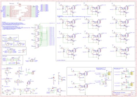 STM32 LED 12x10W Mosfet Controller 5V Mosfet Gate EasyEDA