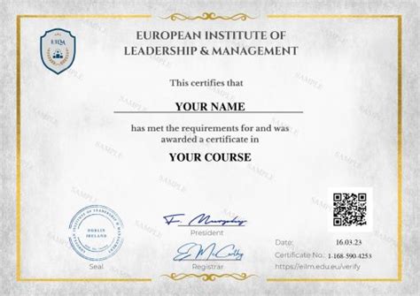 My Certificates Eilm Edu Eu