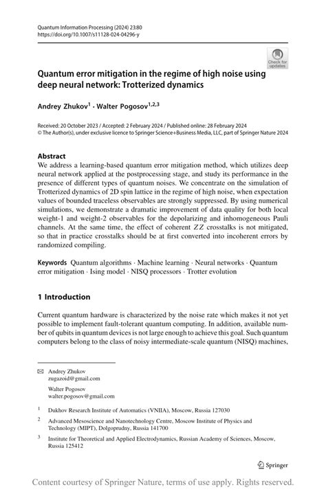 Quantum Error Mitigation In The Regime Of High Noise Using Deep Neural
