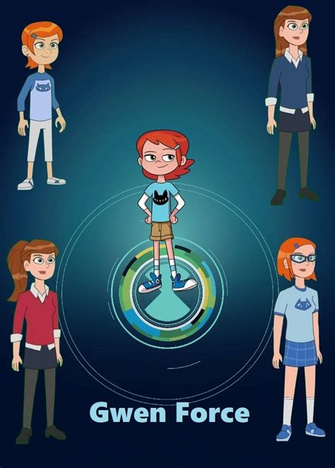 Ben 10 Reboot The Gwen Force By Dlee1293847 On Deviantart