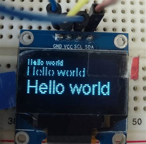 Oled Does Not Work Properly Displays Arduino Forum