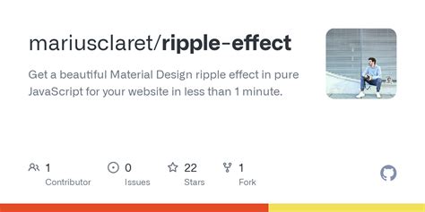 Github Mariusclaretripple Effect Get A Beautiful Material Design
