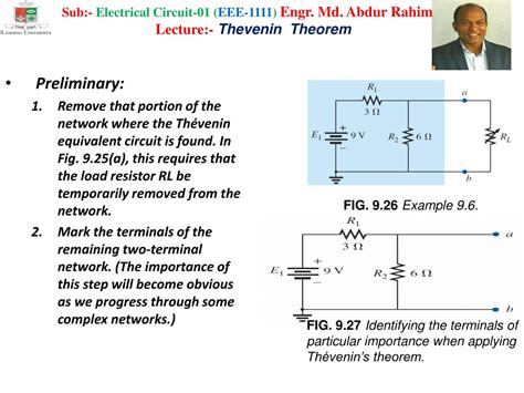 PPT Dc Circuit Thevenin Theorem PowerPoint Presentation Free Download ID