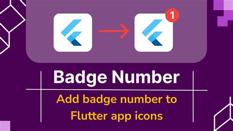 Add Badge Number To Flutter App Icons By Vijay R Vijaycreations