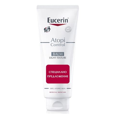 Eucerin ПРОМО Atopicontrol Успокояващ балсам за тяло 400 Ml Аптеки 36 6