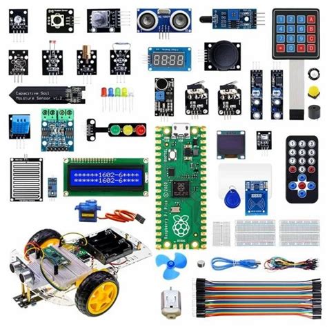 Elecrow Raspberry Pi Pico Advanced Kit With 32 Modules 2mb At ₹ 4999piece In New Delhi