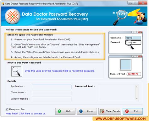 Password Recovery Software For Download Accelerator Plus Download
