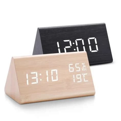 Wooden Digital LED Clock ARTRONYX