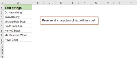 Reverse Text Order With Only Several Clicks