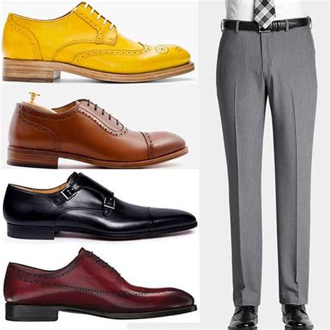 کفش مناسب شلوار پارچه ای مردانه تصویری چرم بازان