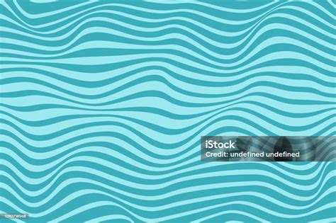 간단한 물결 모양의 배경 착시 오프 아트와 줄무늬의 벡터 일러스트 0명에 대한 스톡 벡터 아트 및 기타 이미지 0명 3차원 형태 곡선 Istock