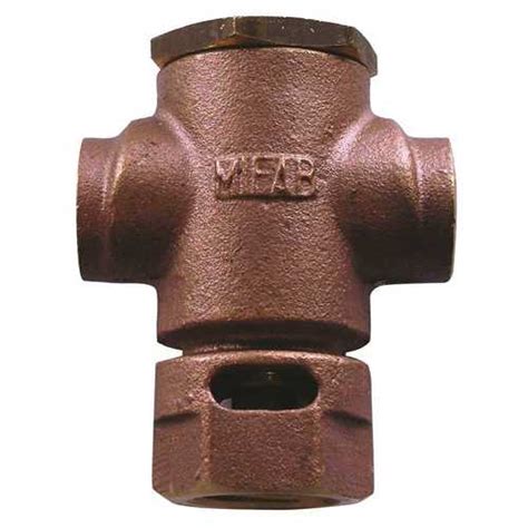 Mifab MI TSP 1 CONTINUOUS FLOW TRAP SEAL PRIMER WITH 1 2 IN CONNECTIONS Chrome Plated