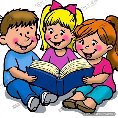 Ai创作图卡通读书小孩 看书卡通人物素材 看书卡通学生 小朋友看书 小朋友听故事 读书的儿童 看书的孩子们 儿童读书会 儿童阅读习惯 读书卡通人物 读书卡通人物形象 看书的儿童 读书看书卡通