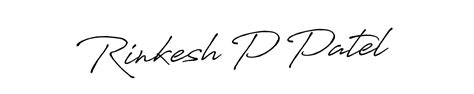 77 Rinkesh P Patel Name Signature Style Ideas Free Name Signature
