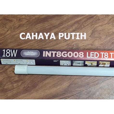 Jual Lampu TL LED Neon LED T8 18w 120cm IN LITE Kaca Tube In Lite Inlite Putih Shopee