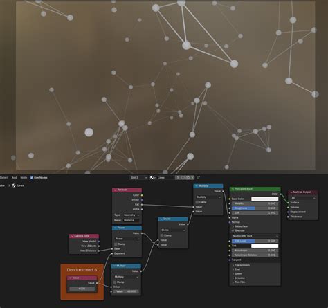 Geometry Nodes And Materials How Do You Fade With Distance