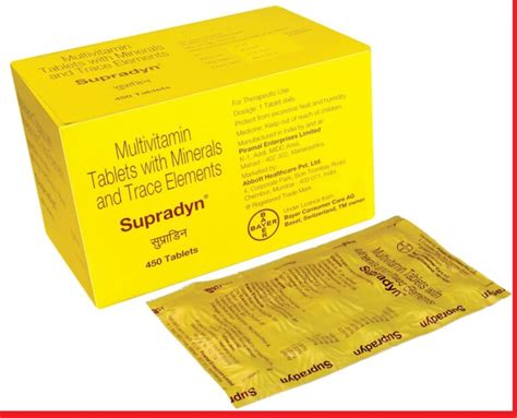 Supradyn Tablet View Uses Side Effects And Price
