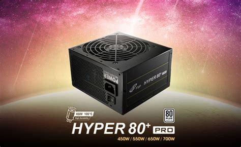 FSP Hyper Pro 700W 80+ 120mm Fanlı PSU - Gaming.Gen.TR