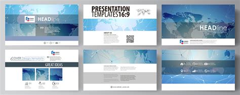 높은 정의 프레 젠 테이 션 슬라이드의 편집 레이아웃의 최소한의 추상적인 벡터 일러스트 레이 션 디자인 비즈니스 템플릿 블루