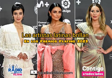 Las Artistas Latinas Brillaron En La Alfombra De Los Premios Platino