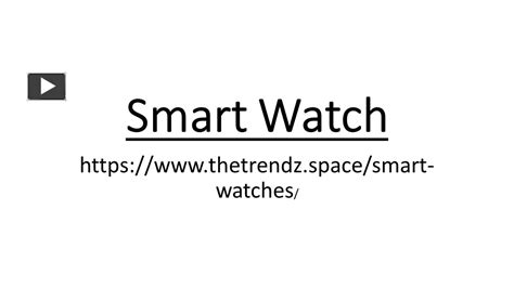 Ppt Smart Watch Powerpoint Presentation Free To Download Id 96dd5e Ogrmo