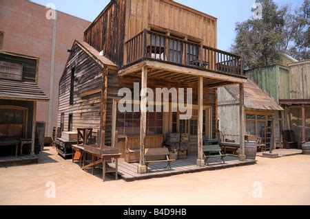 The Old Western Movie Set Of Pioneertown California Now Used As A