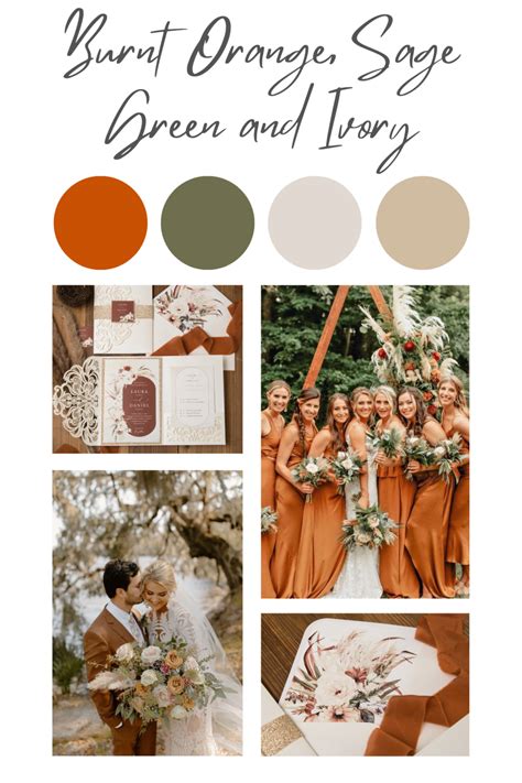 Captivating Burnt Orange Wedding Ideas For The Vibrant 2023 Bride