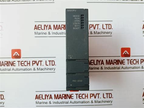 Mitsubishi Electric Q02cpu Cpu Module Aeliya Marine