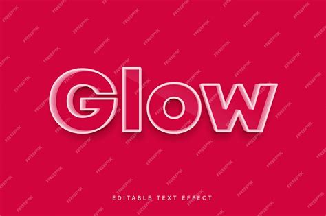 Premium Vector 3d Text Effect Generator Mockup