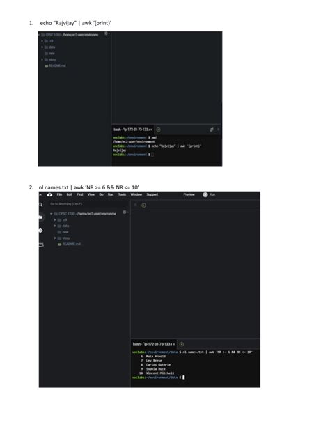 Awk Command Examples Text Processing In Linux