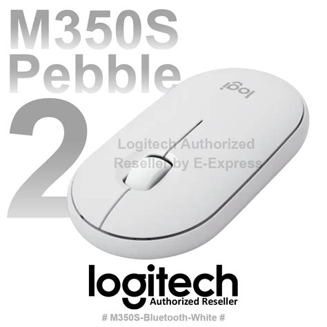 Logitech M S Pebble Wireless Mouse White Shopee
