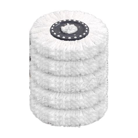 ผ้าม๊อบ ไซส์มินิ เส้นผ่านศูนย์กลาง13 5cm ใช้กับถังรุ่น4003เท่านั้น หัวม็อบทำจากผ้าฝ้าย ผ้า