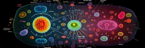 Comprehensive Colorcoded Diagram Of Basic Eukaryotic Cell Structure For